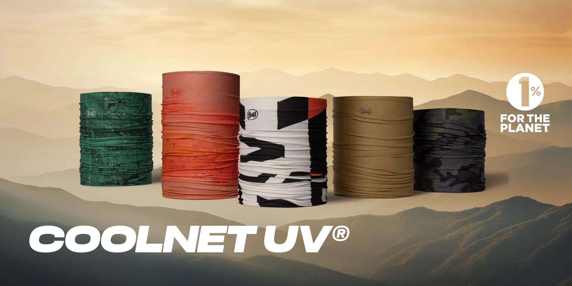 BUFF Joins 1% For The Planet with CoolNet UV | Shop Eat Surf Outdoor