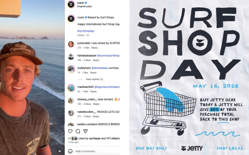 Surf Brands Get Creative to Support Surf Shop Day 2026 | Shop Eat Surf ...